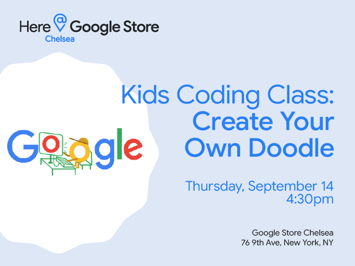 Kids Coding Class: Create Your Own Doodle